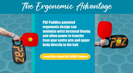 PBZ Paddles | Ergonomic Pickleball Paddles for Pain-Free Play – PBZpaddles